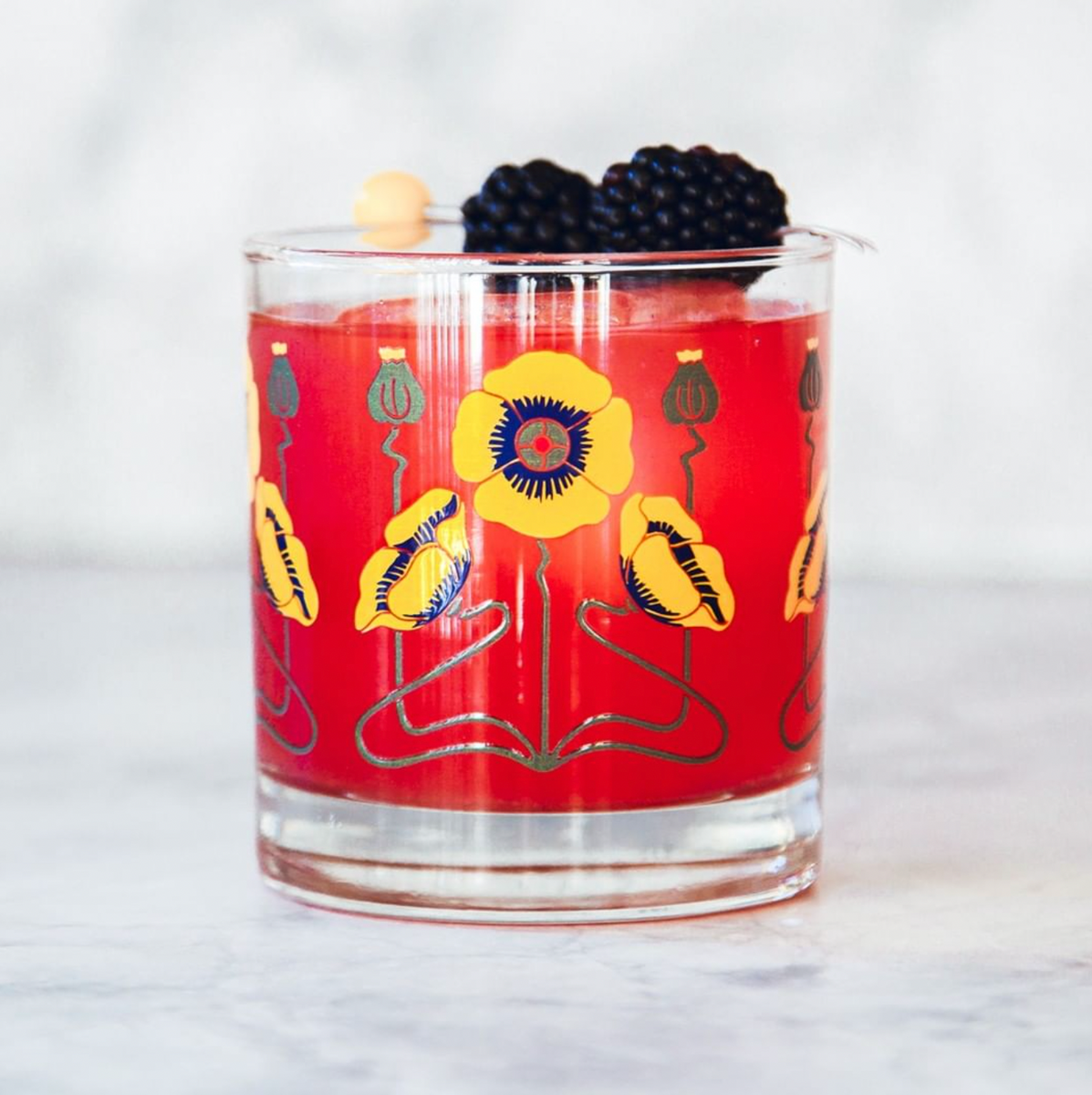 3 Floral Glassware Perfect For Sipping Spring Cocktails – The Modern ...